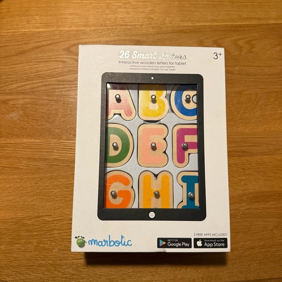 marbotic | Tablets & Accessories | Marbotic Interactive Wooden Letters ...